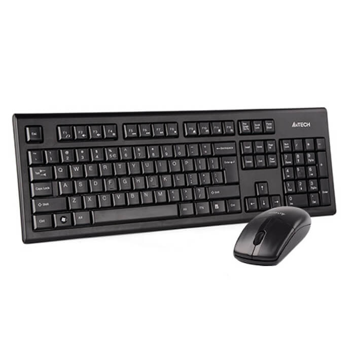 کیبورد و ماوس بی سیم ای فور تک, A4Tech 3100N Wireless | فروشگاه هدیش