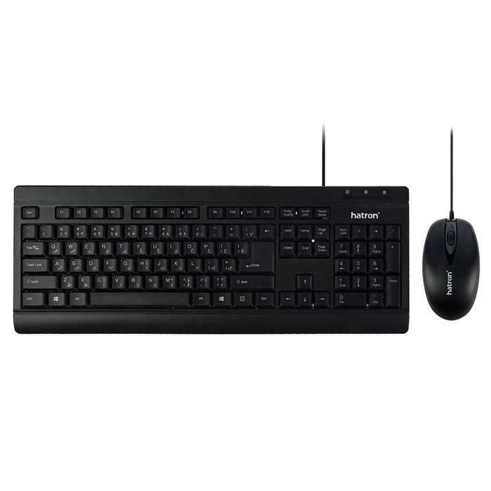 قیمت ماوس و کیبورد هترون, مشخصات فنی, خرید Hatron HKC220 | هدیش