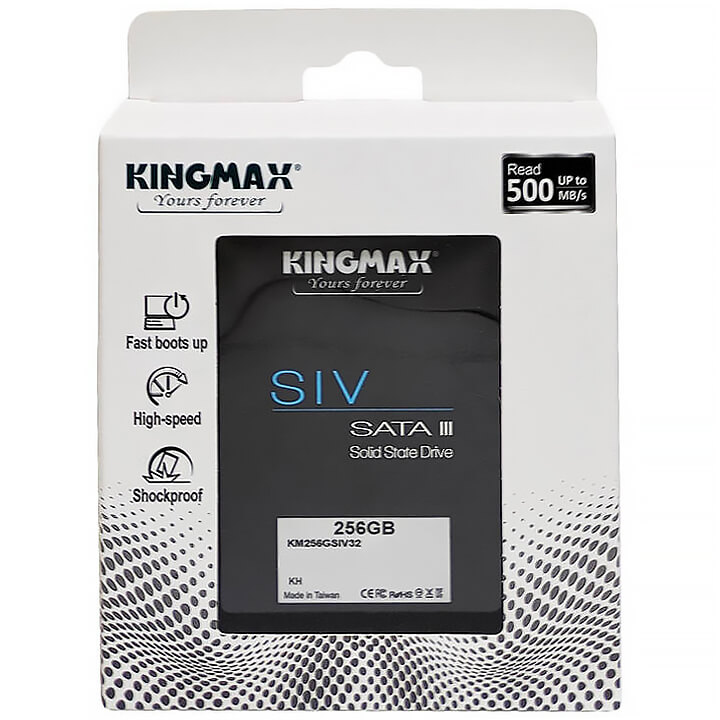 قیمت، خرید و مشخصات کامل حافظه اس اس دی کینگ مکس SIV ظرفیت 256 گیگابایت