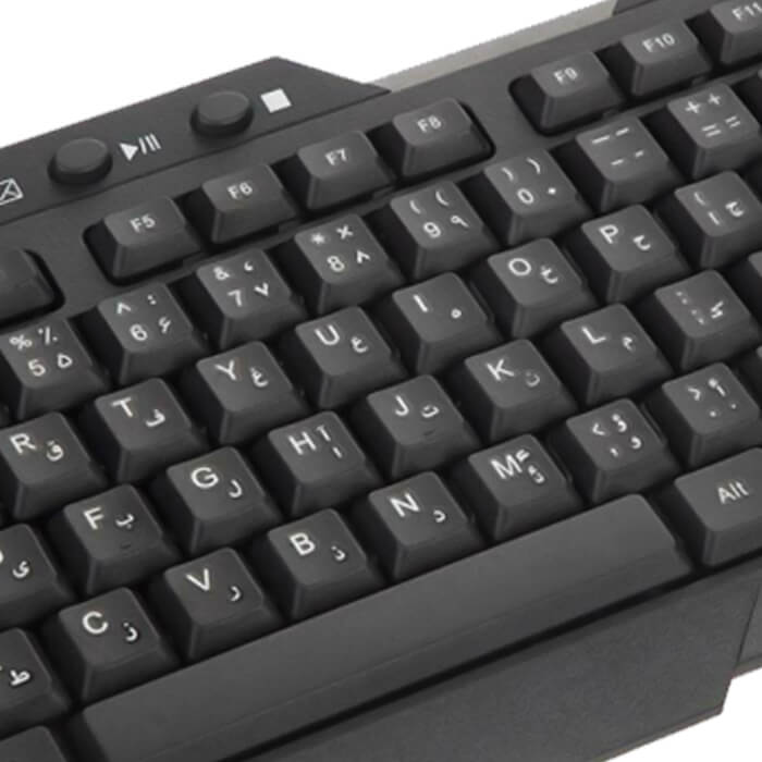 کیبورد با سیم تسکو مدل TSCO TK 8009 | هدیش