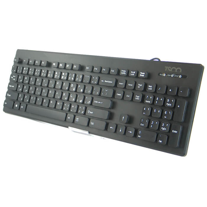 بهترین قیمت کیبورد تسکو, مشخصات فنی, خرید TSCO TK 8022 | هدیش