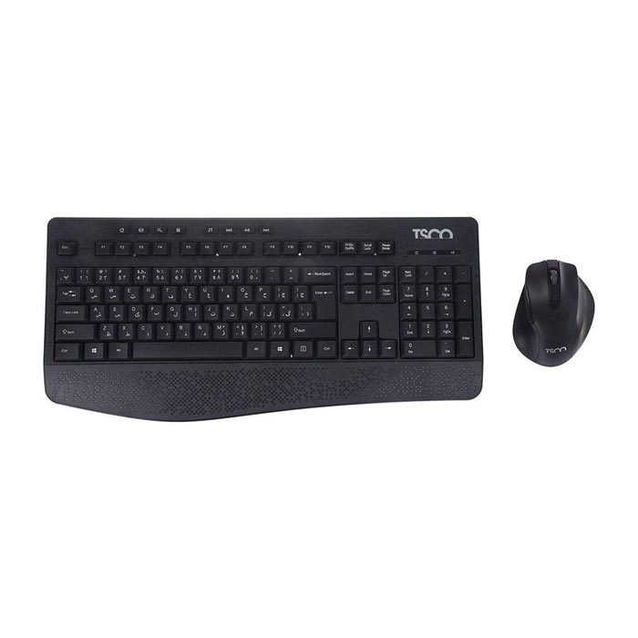 قیمت کیبورد به همراه ماوس تسکو, خرید TSCO TKM 7110W | هدیش