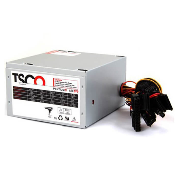خرید - ارزان ترین قیمت | هدیش - TSCO TP 570W منبع تغذیه کامپیوتر