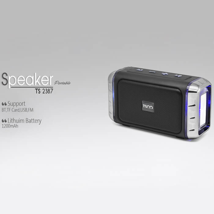 اسپیکر بلوتوثی قابل حمل تسکو TSCO TS 2387 | فروشگاه هدیش